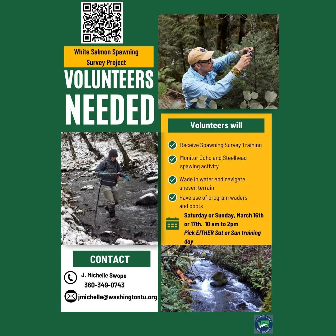 Chapters of Trout Unlimited in Washington State — Washington Council of ...