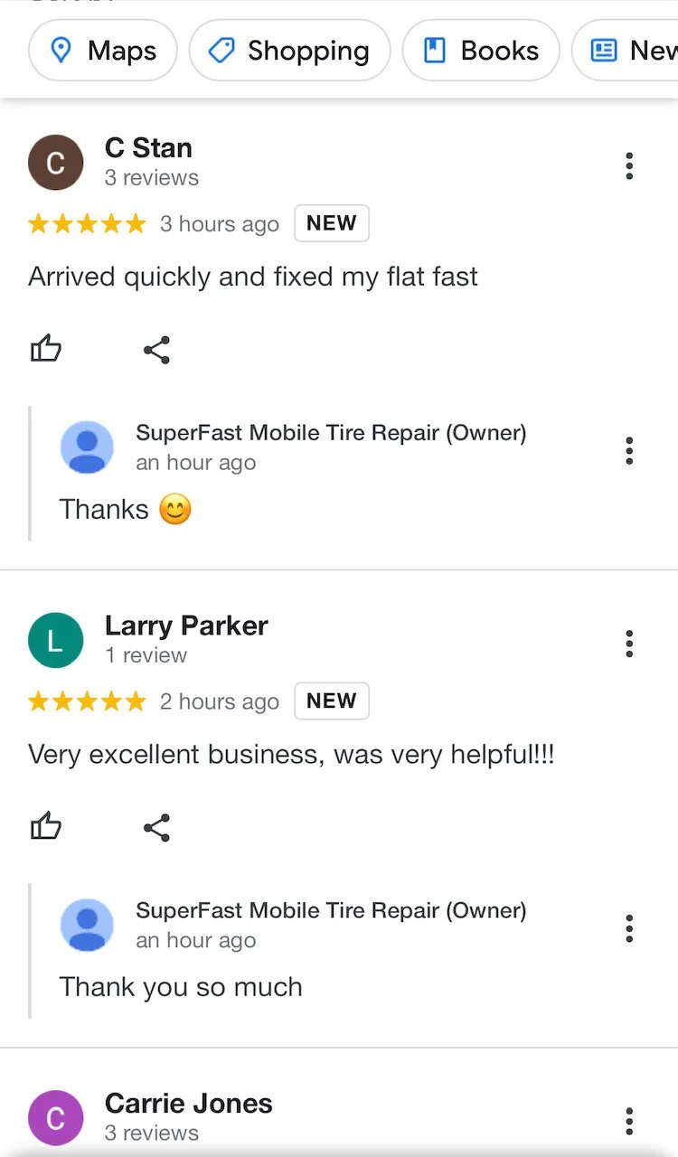 SUPERFAST MOBILE TIRE