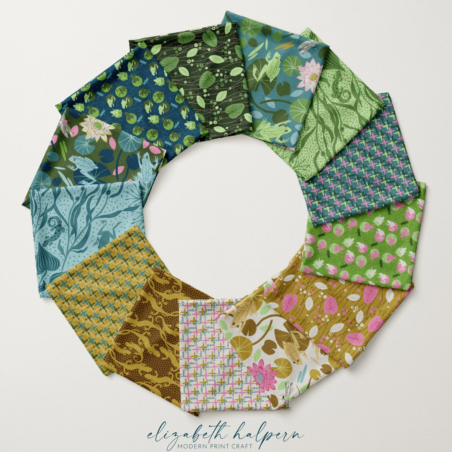 shop wallpaper — Elizabeth Halpern | Modern Print Craft | Textile and ...
