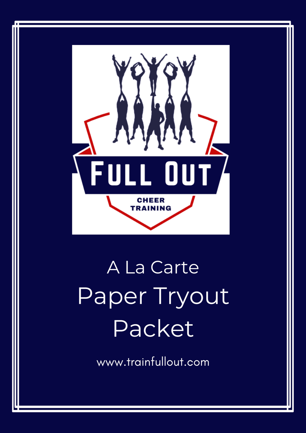 Cheer Posters Tryouts