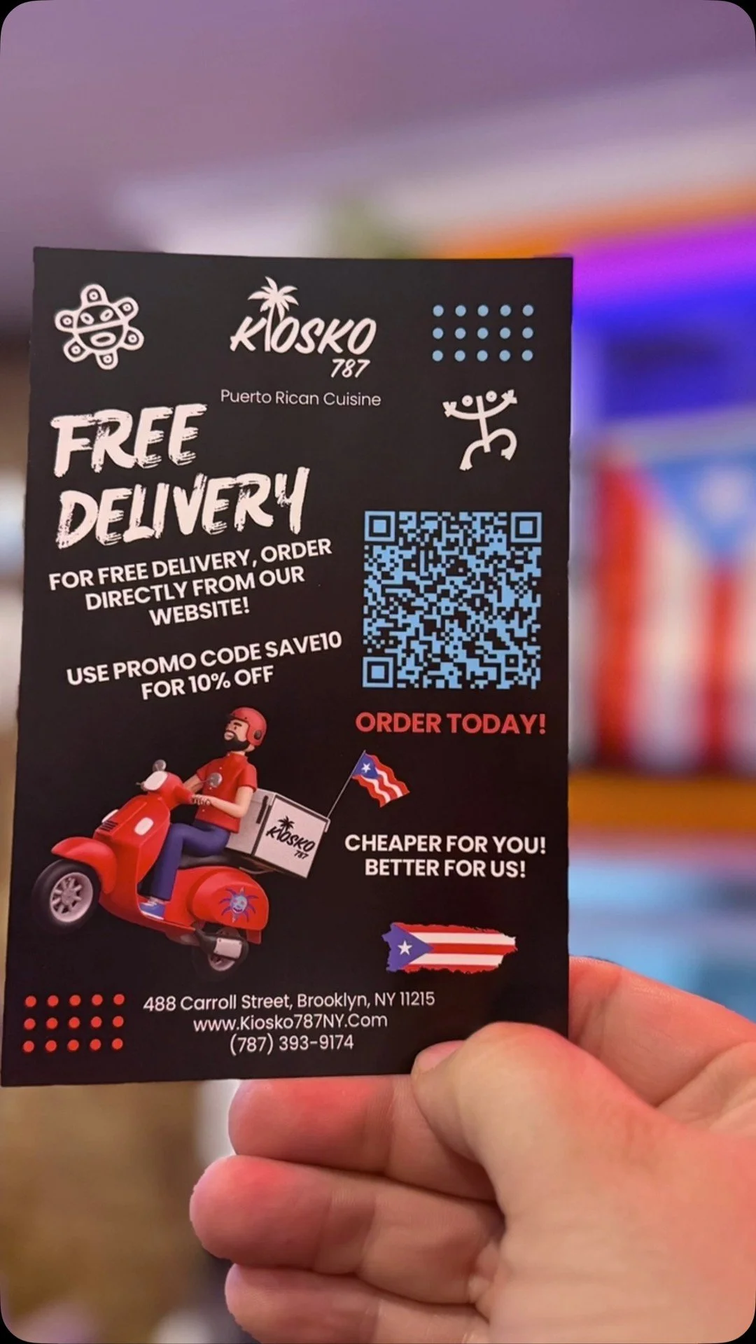 Authentic Puerto Rican Food at Kiosko 787! Brooklyn, NY