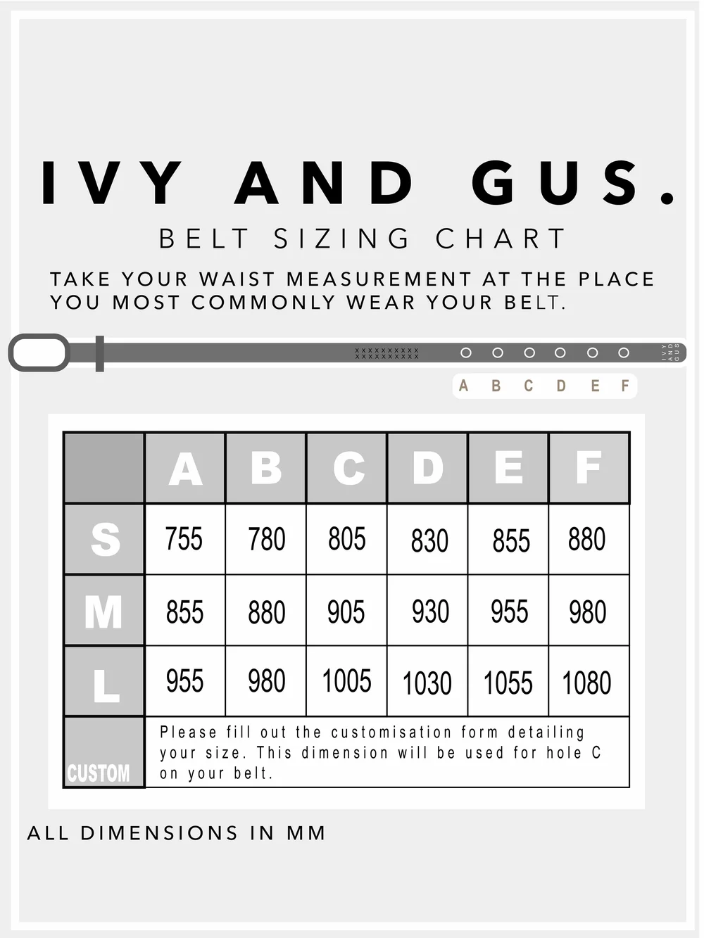 Annabel belt — I V Y A N D G U S.