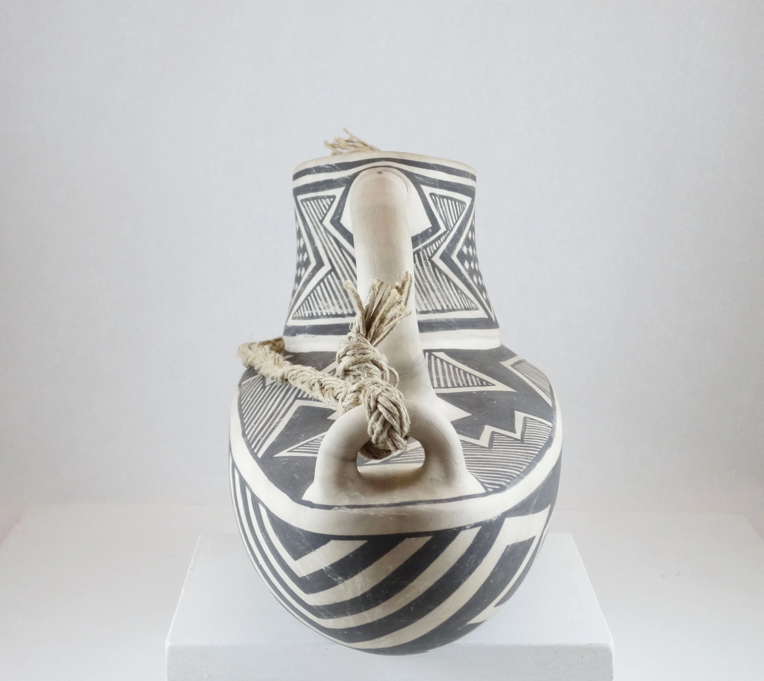 Tesuque Pottery Rain God Figurine — Morning Star Gallery
