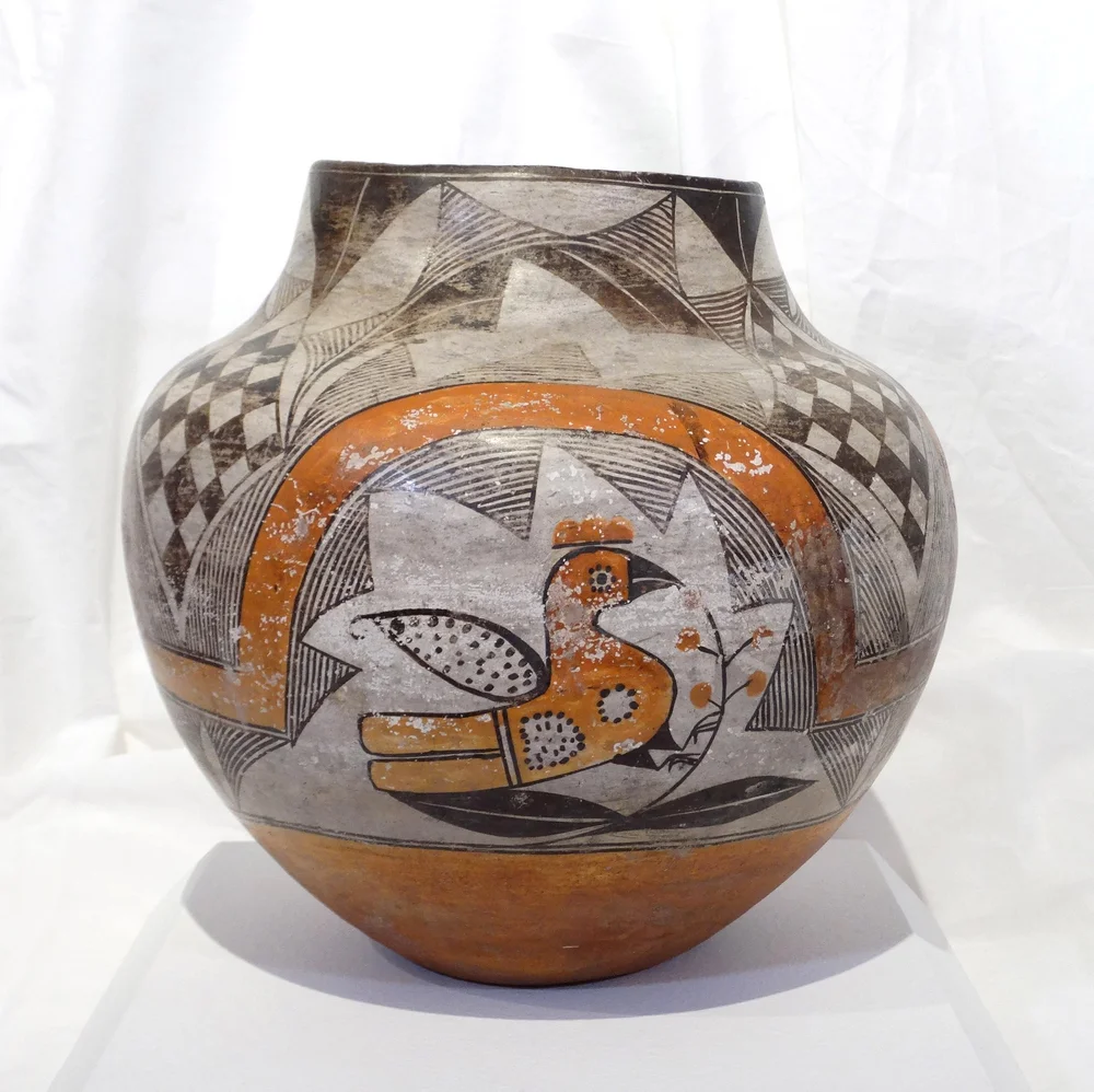 Zuni Polychrome Water Jar — Morning Star Gallery