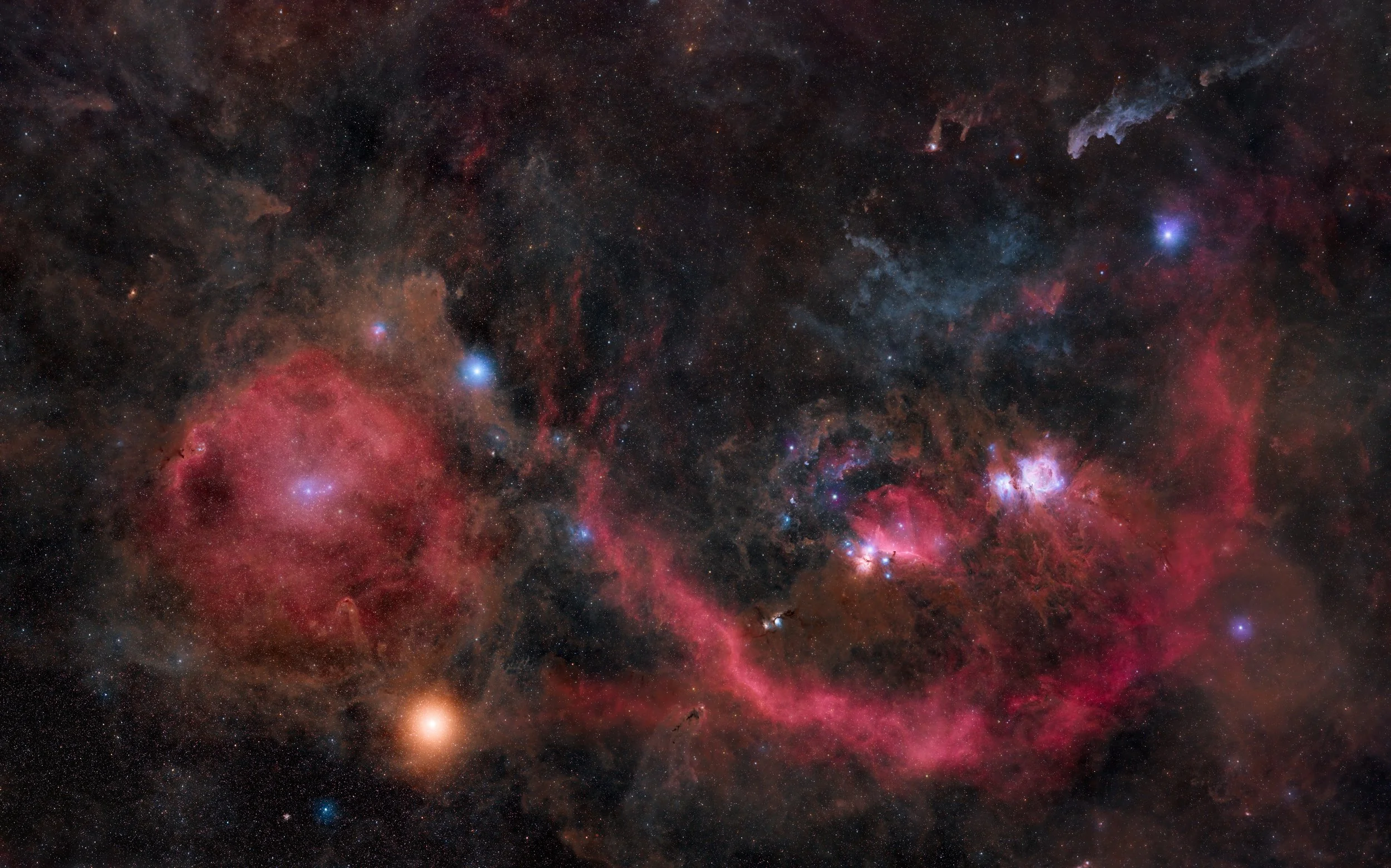 Orion mosaïque — Photo H.C.