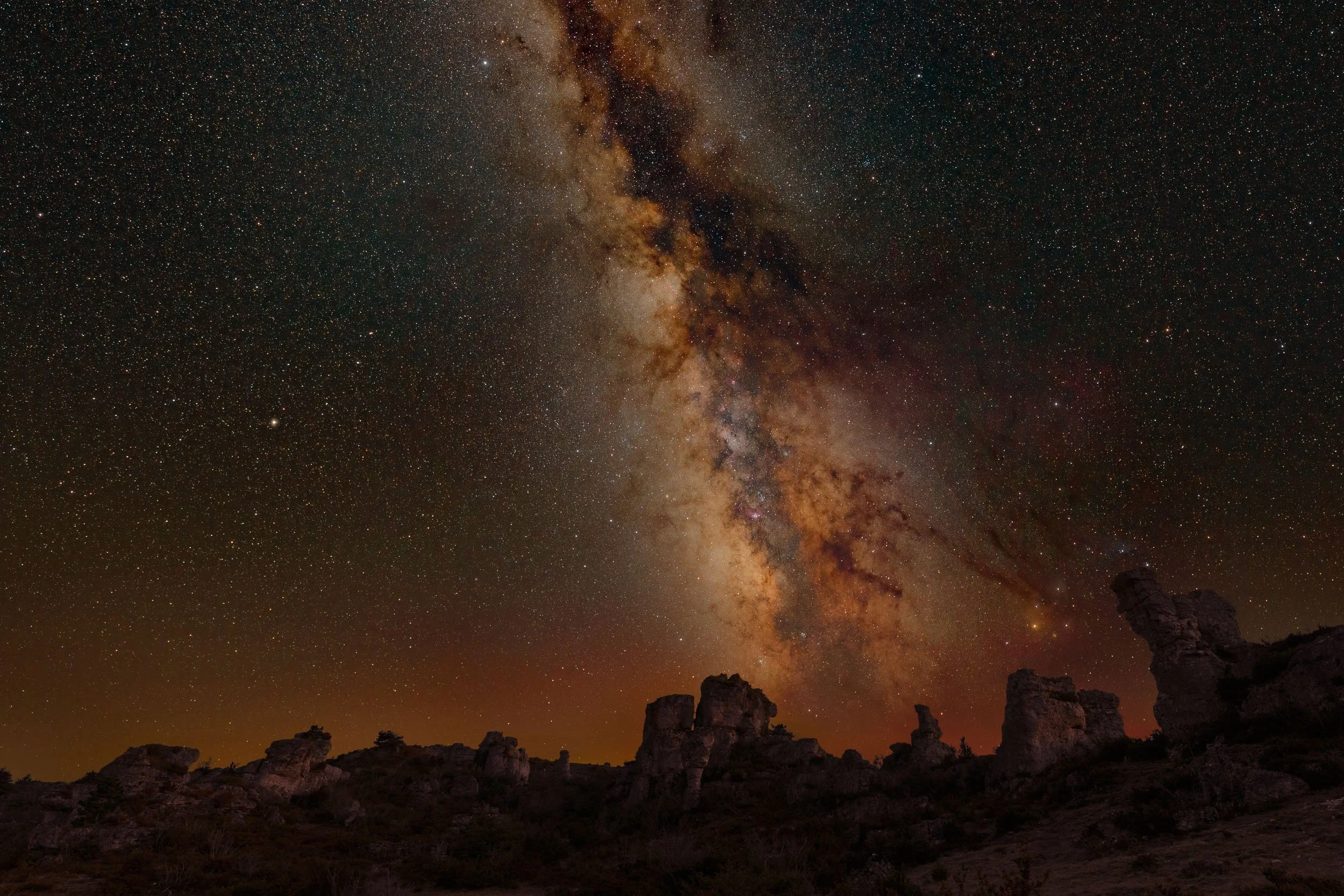 Stage astrophoto au Rajal Del Gorp — Photo H.C.