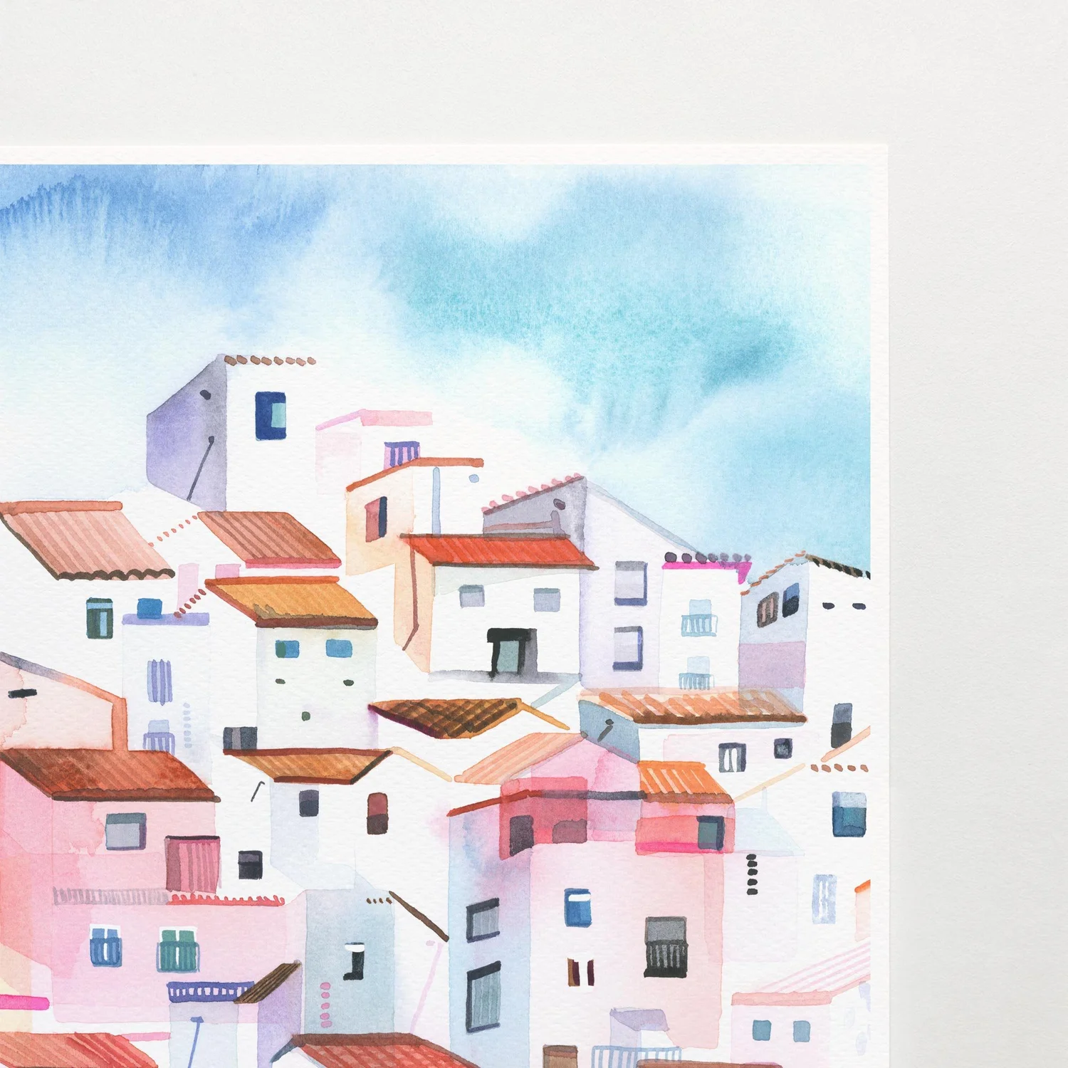 Vancouver, Canada Travel Print I Made in USA Watercolor By Yao Cheng ...