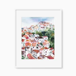 Vancouver, Canada Travel Print I Made in USA Watercolor By Yao Cheng ...