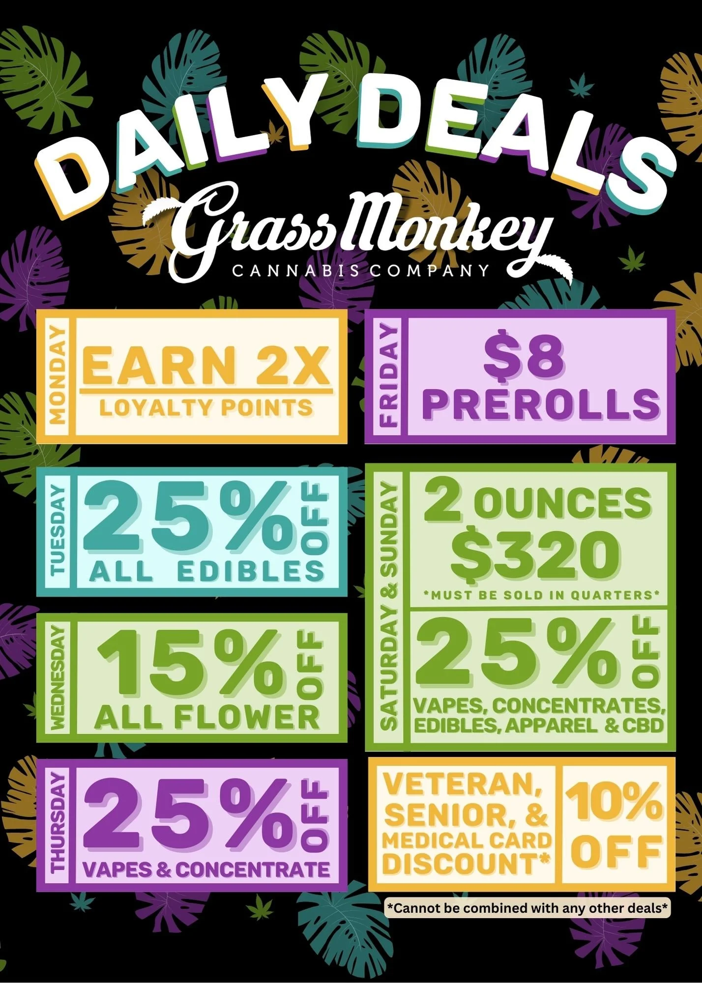 Buy Pot Sales & Specials | Grass Monkey Cannabis Co. — Grass Monkey ...