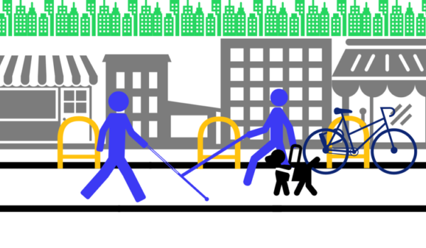 Cane Detectable (ADA Compliant) Racks | Sportworks — Sportworks