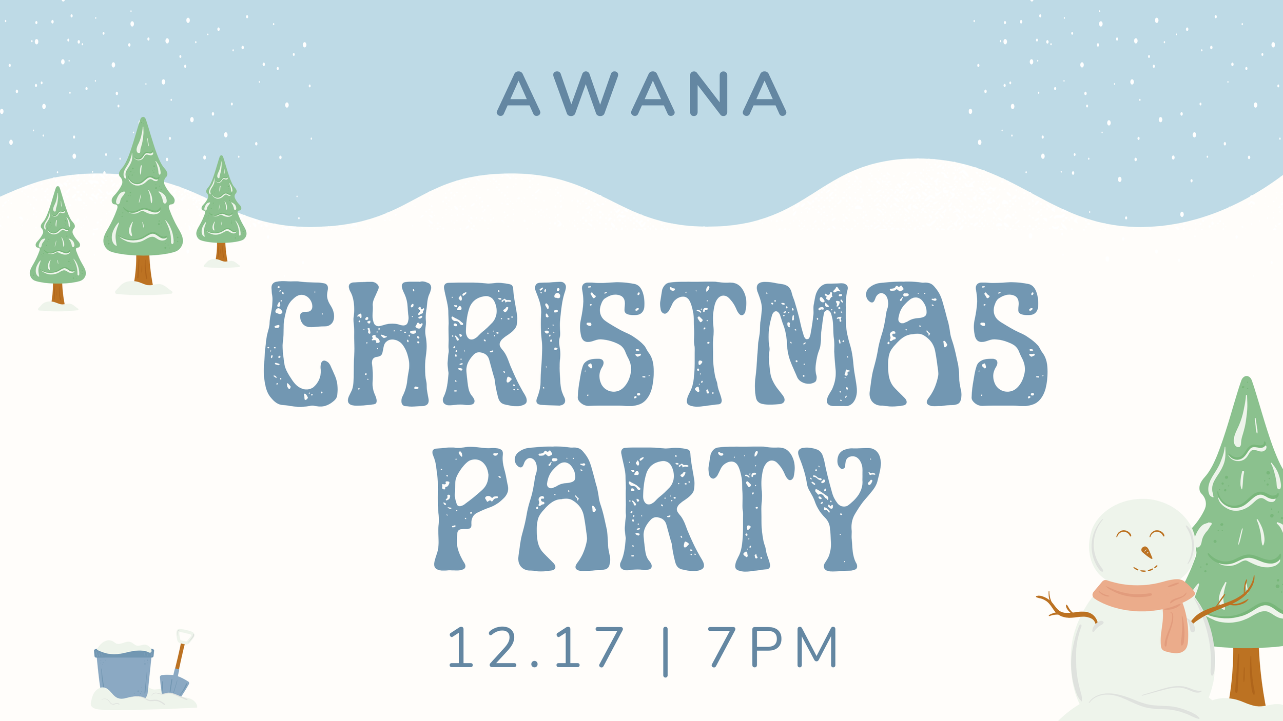 AWANA Christmas Party — COMMUNITY BIBLE CHURCH