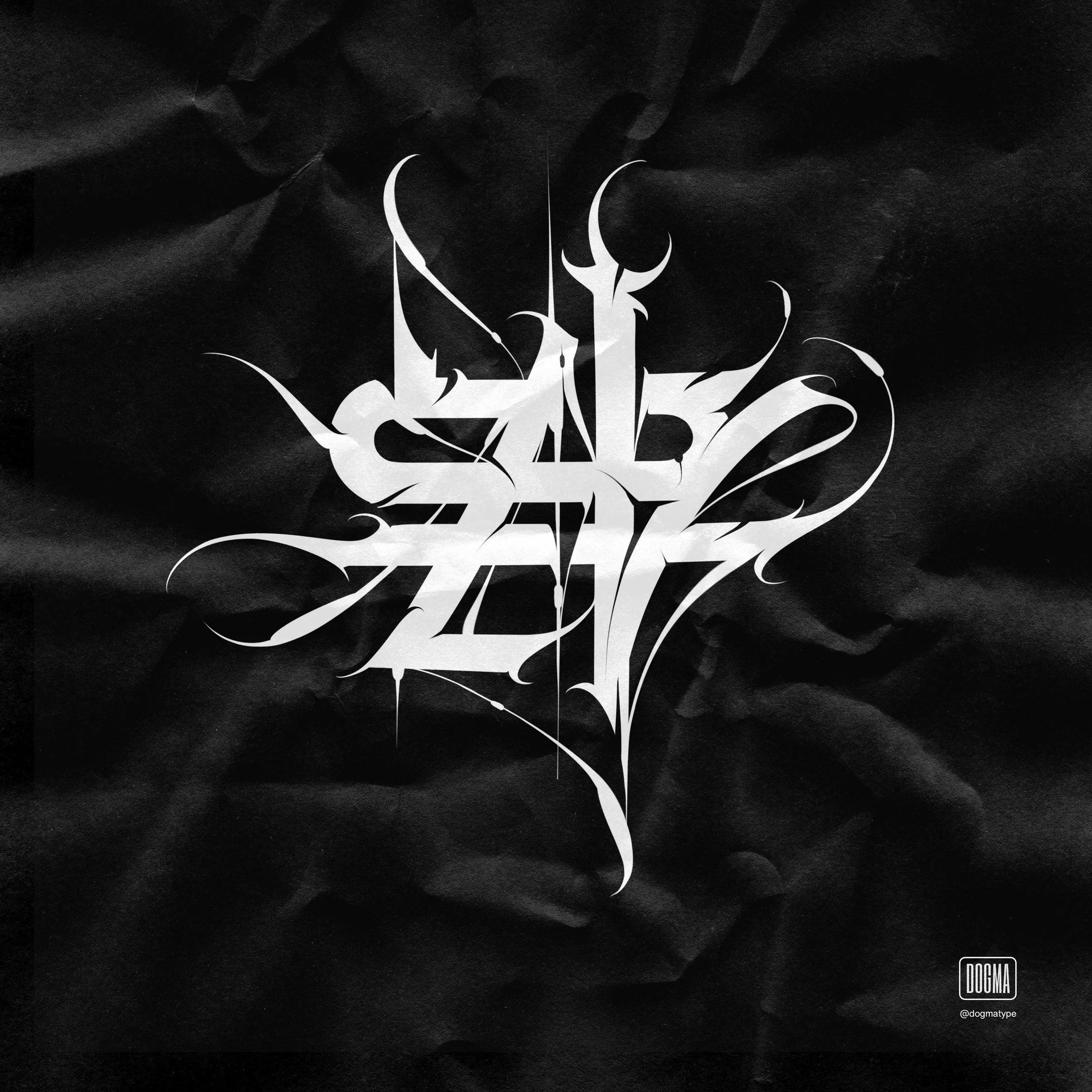 Dogma - Monogram VIII · Dark Lettering Design