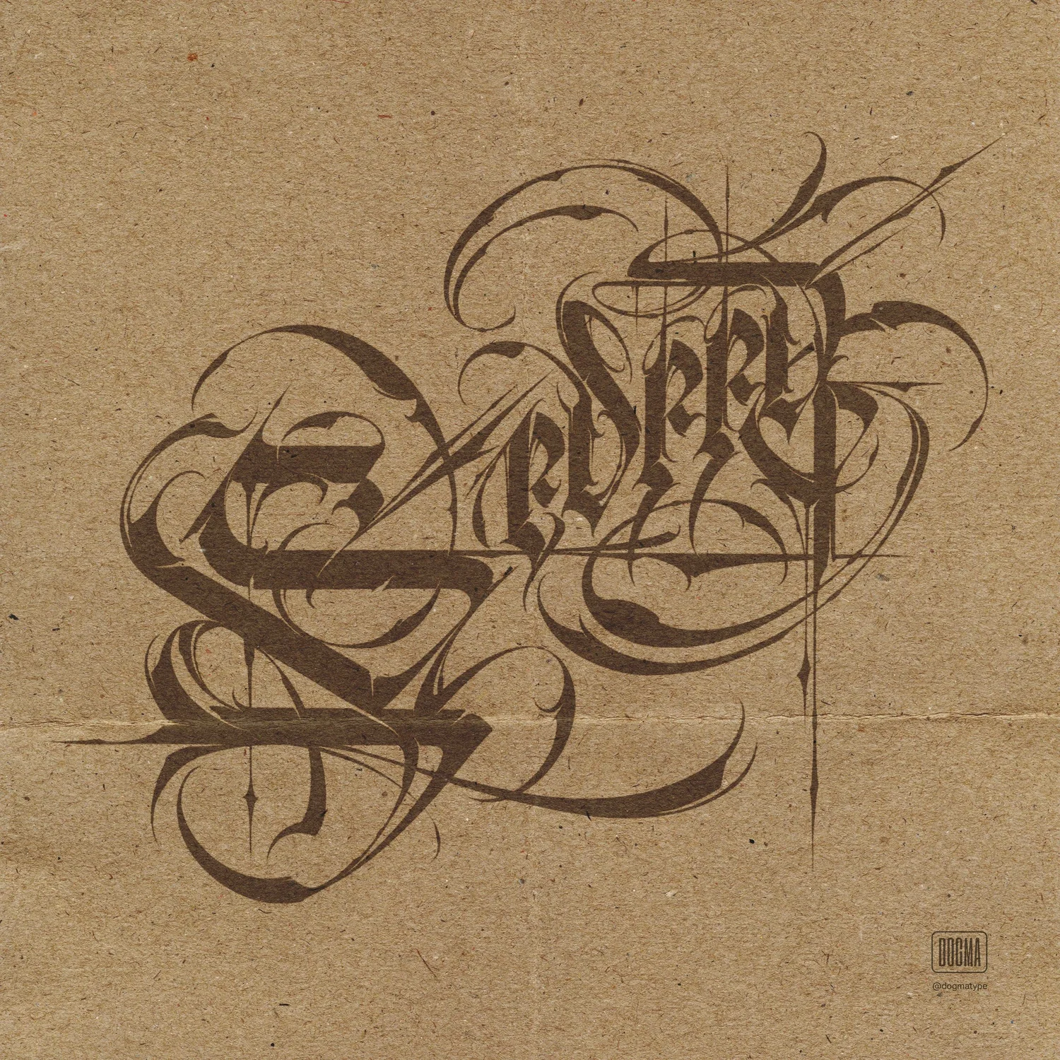 Dogma - Scurry · Gothic Lettering Design