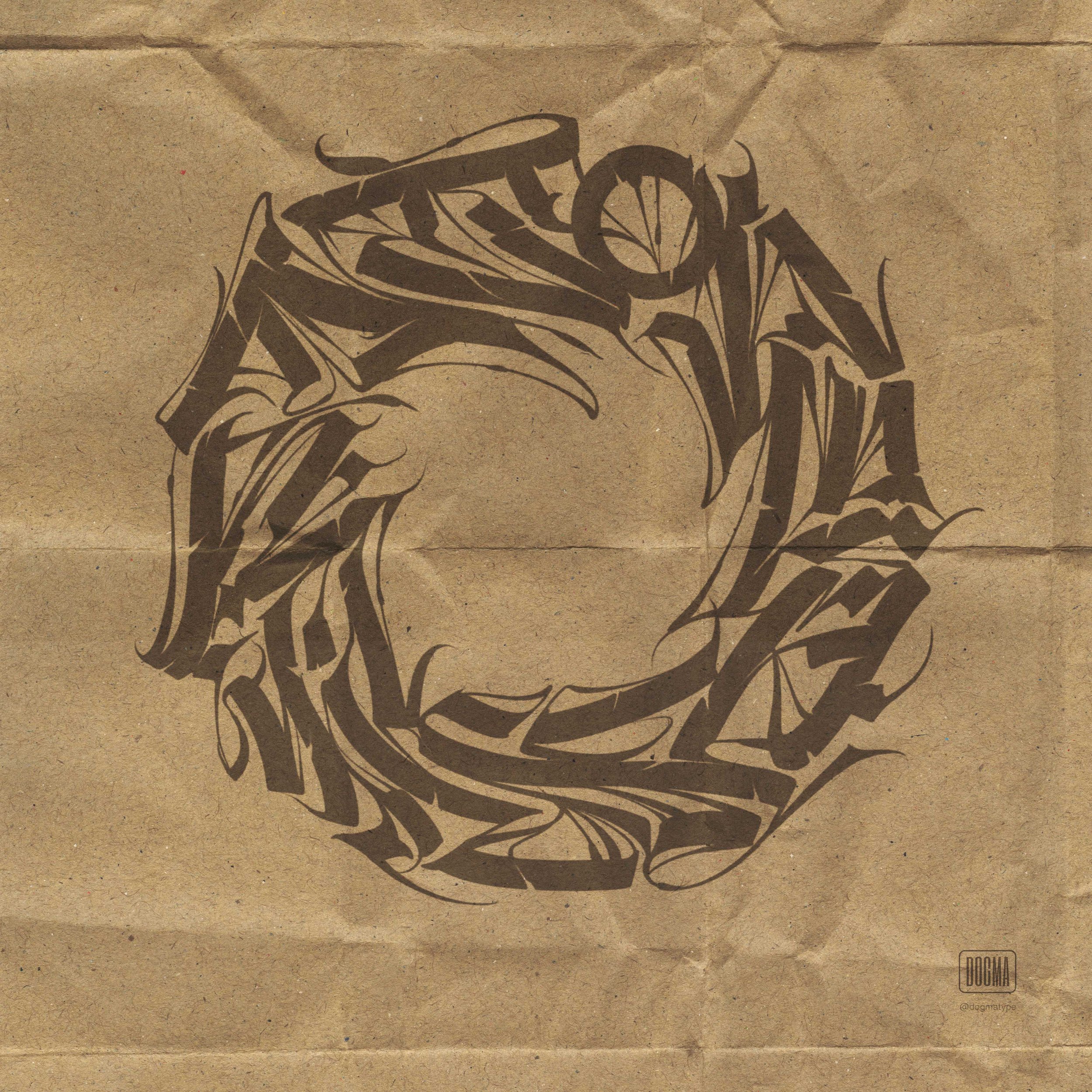 Dogma - Circle II · Dark Lettering Design