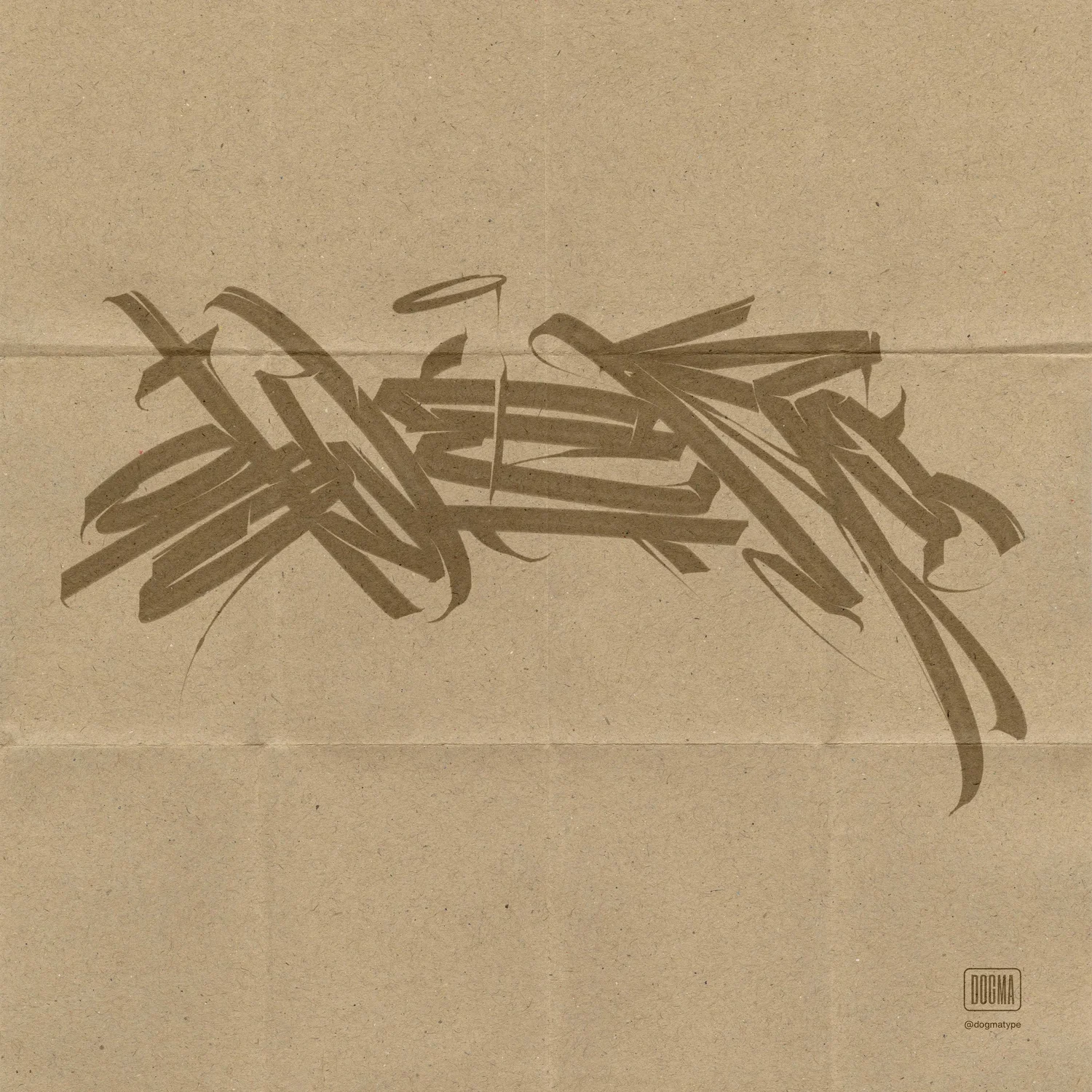 Dogma - Abstract I · Dark Lettering Design