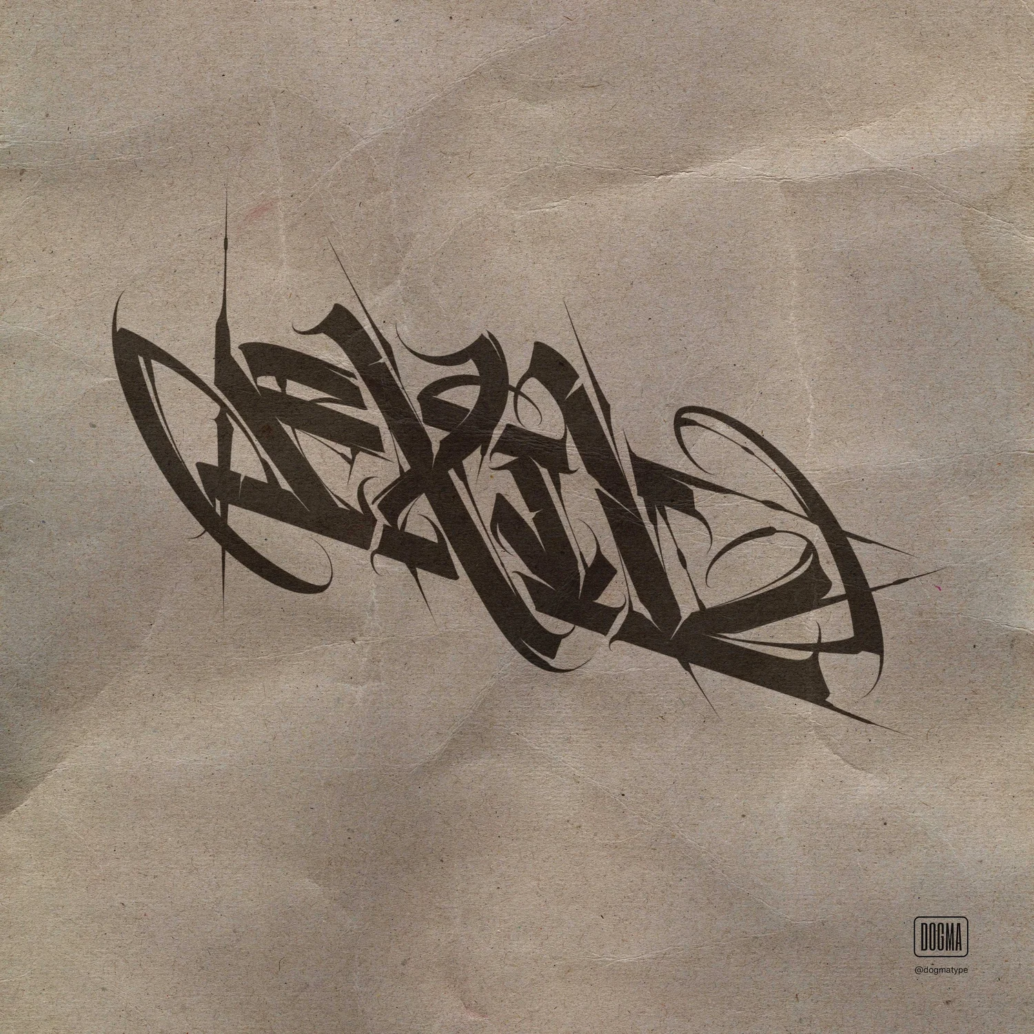 Dogma - Exil · Dark Lettering Design