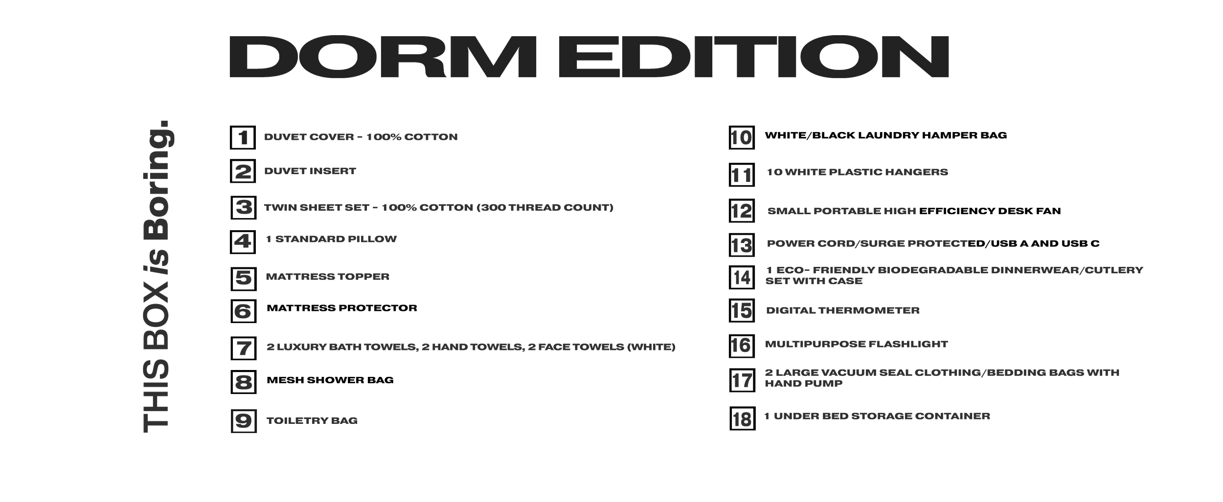 "The Box" — The Boring Box