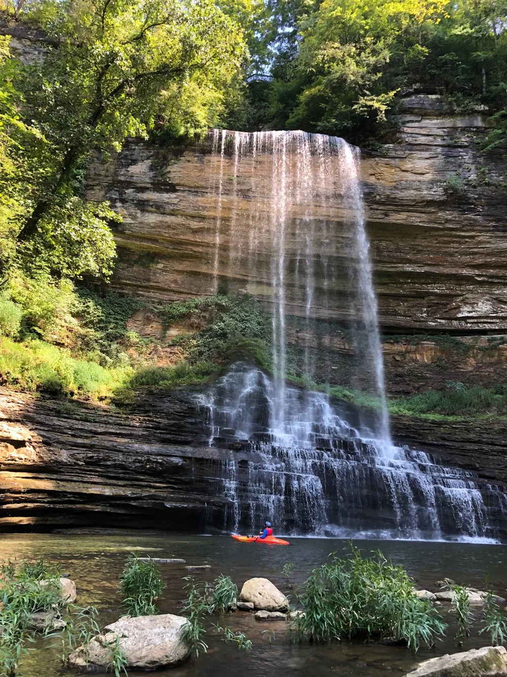 Kayak to Fancher Falls — Cumberland Kayak & Adventure Company