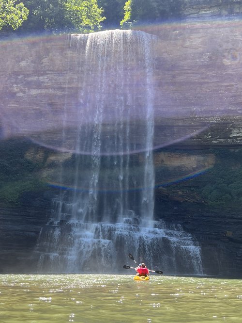 Kayak to Fancher Falls — Cumberland Kayak & Adventure Company