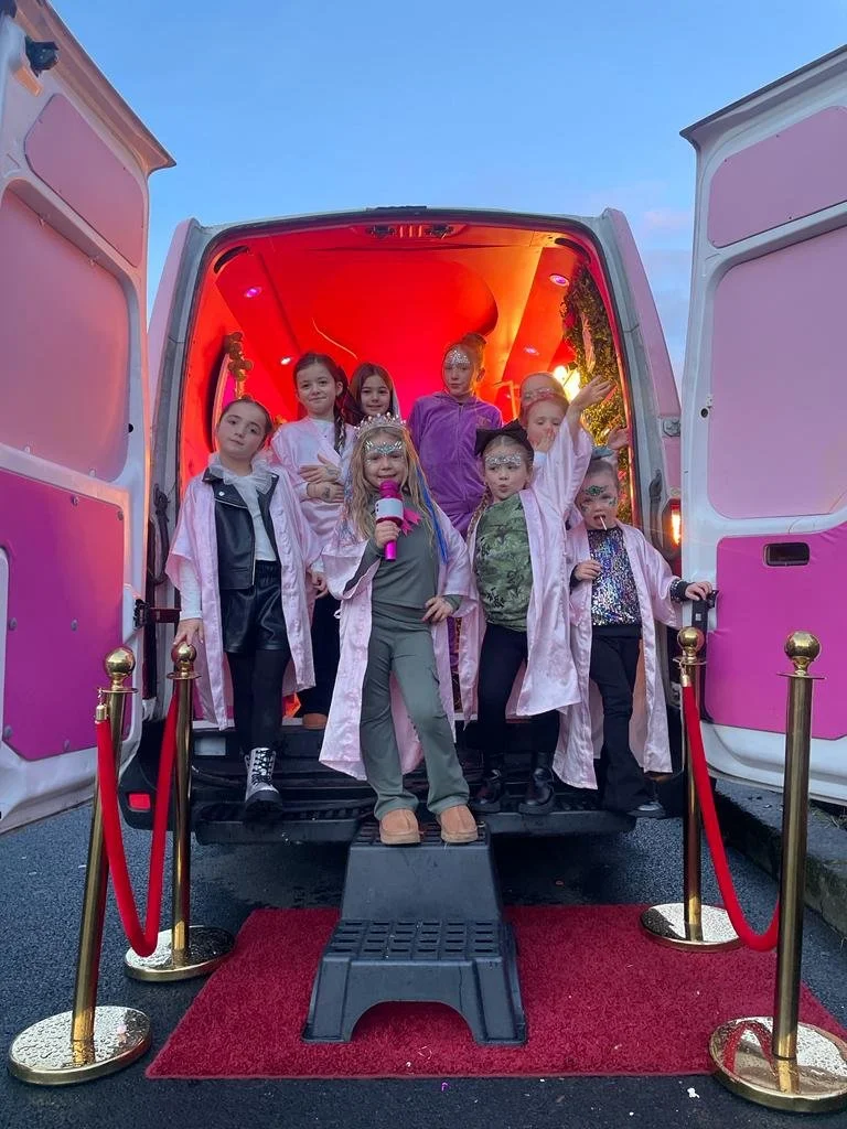 VIP Glam Parties from €420 | Ireland's Premium Mobile Pamper Van — Pink ...