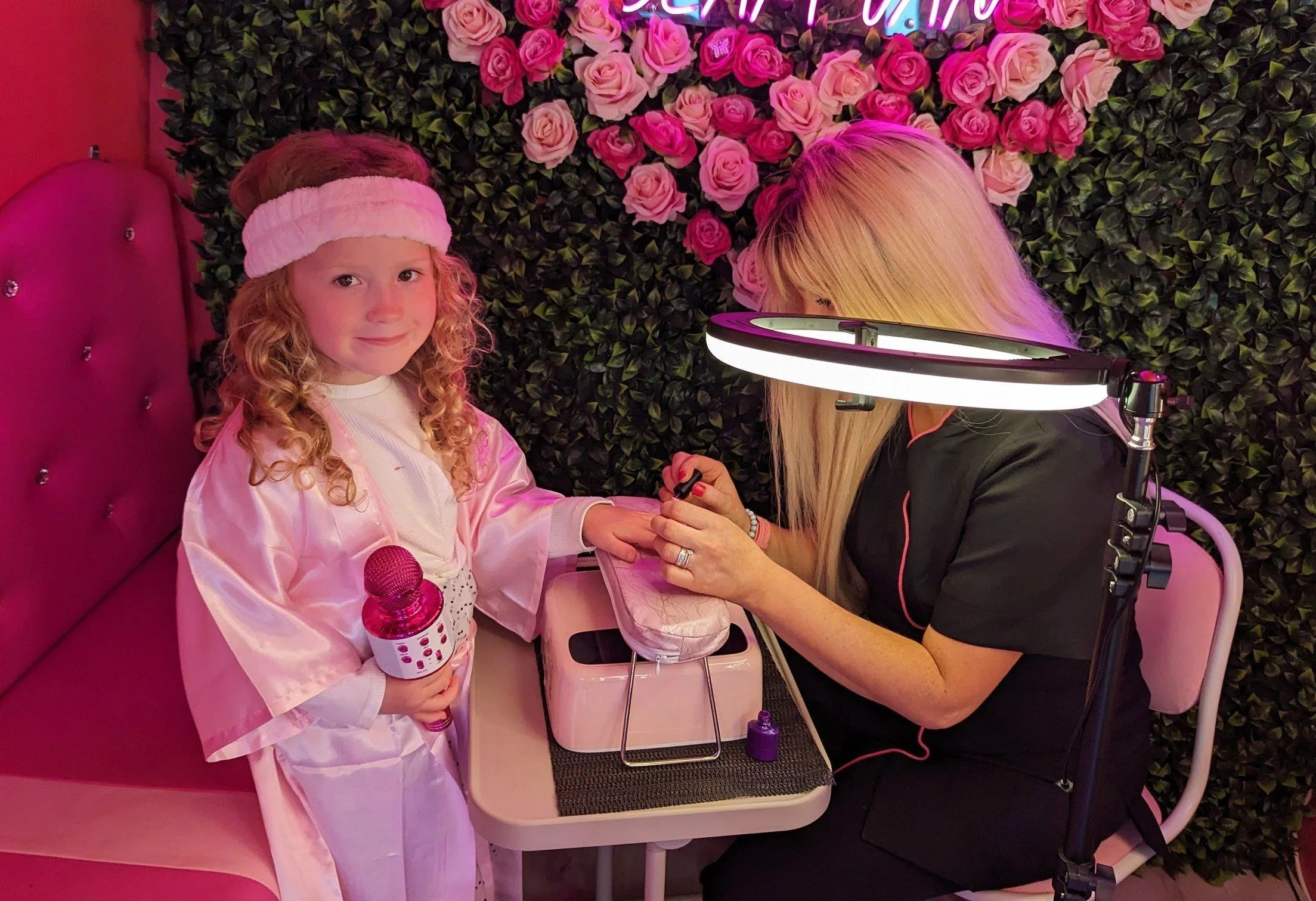 Pink Ladies Glam Van