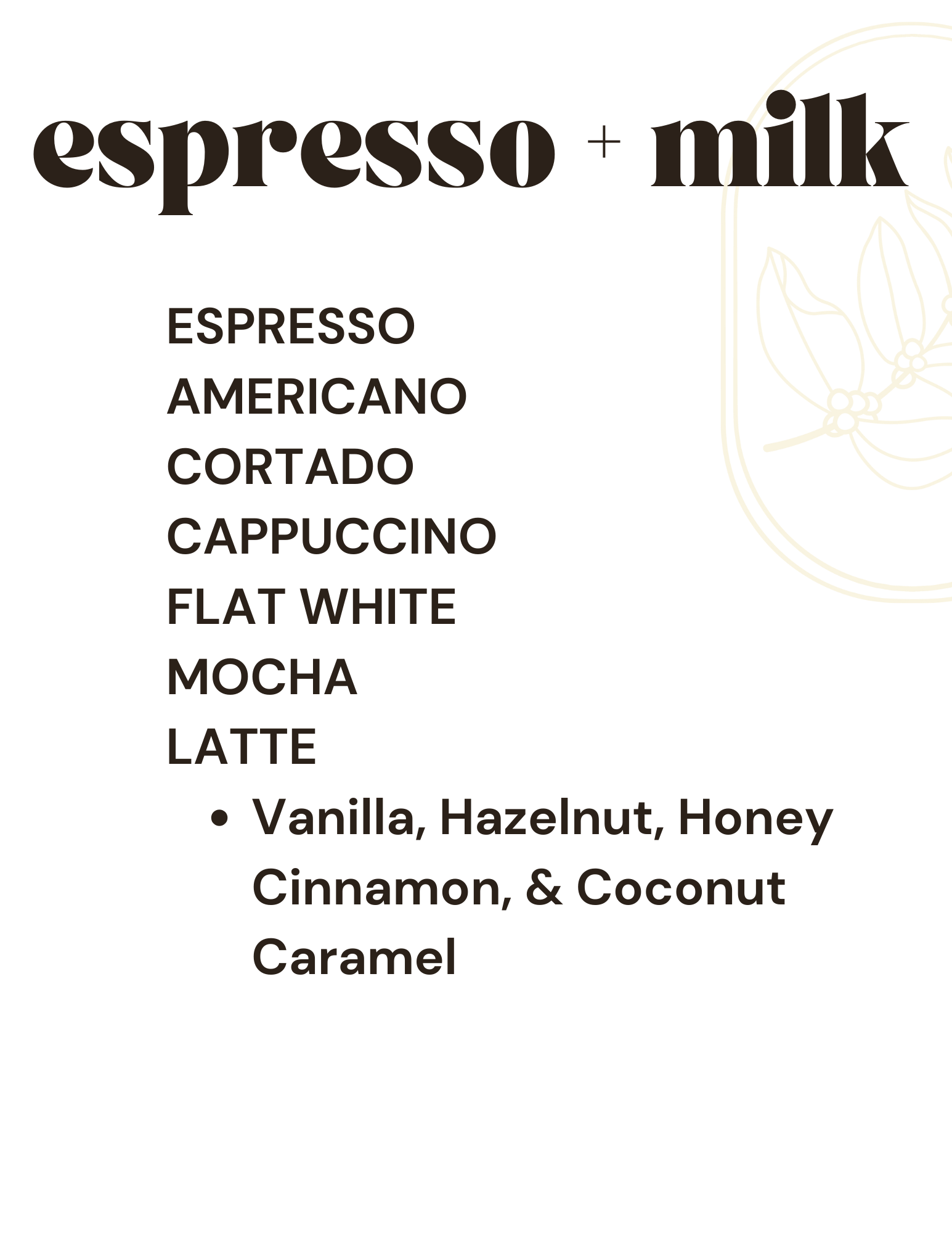 Coffee & Drinks — Loki Coffee | Salt Lake, Utah