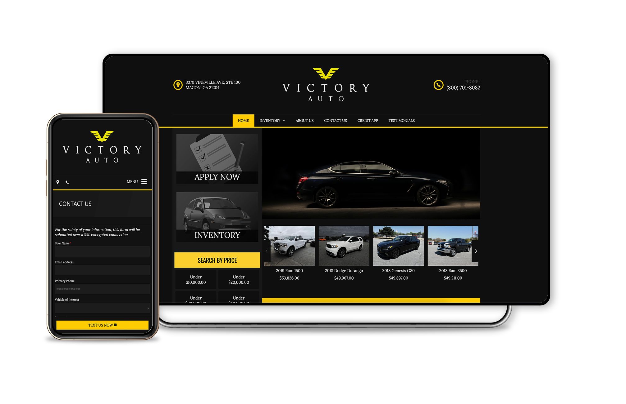 Website Layouts — Wayne Reaves