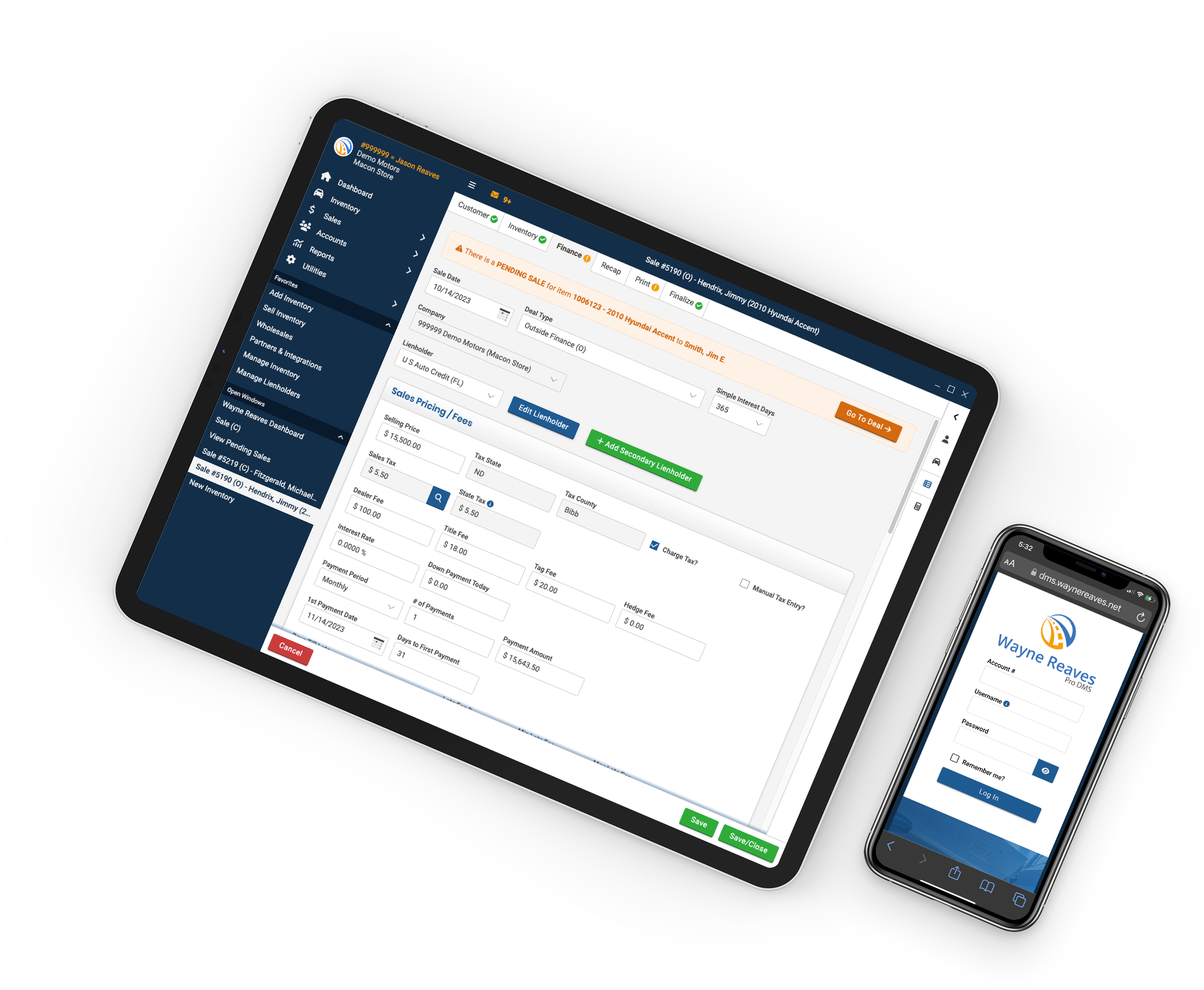 Dealer Management Software (DMS) for Auto Dealers — Wayne Reaves