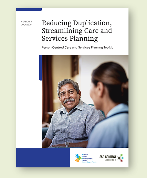 Person Centred Care & Services Planning Toolkit — SSD Connect