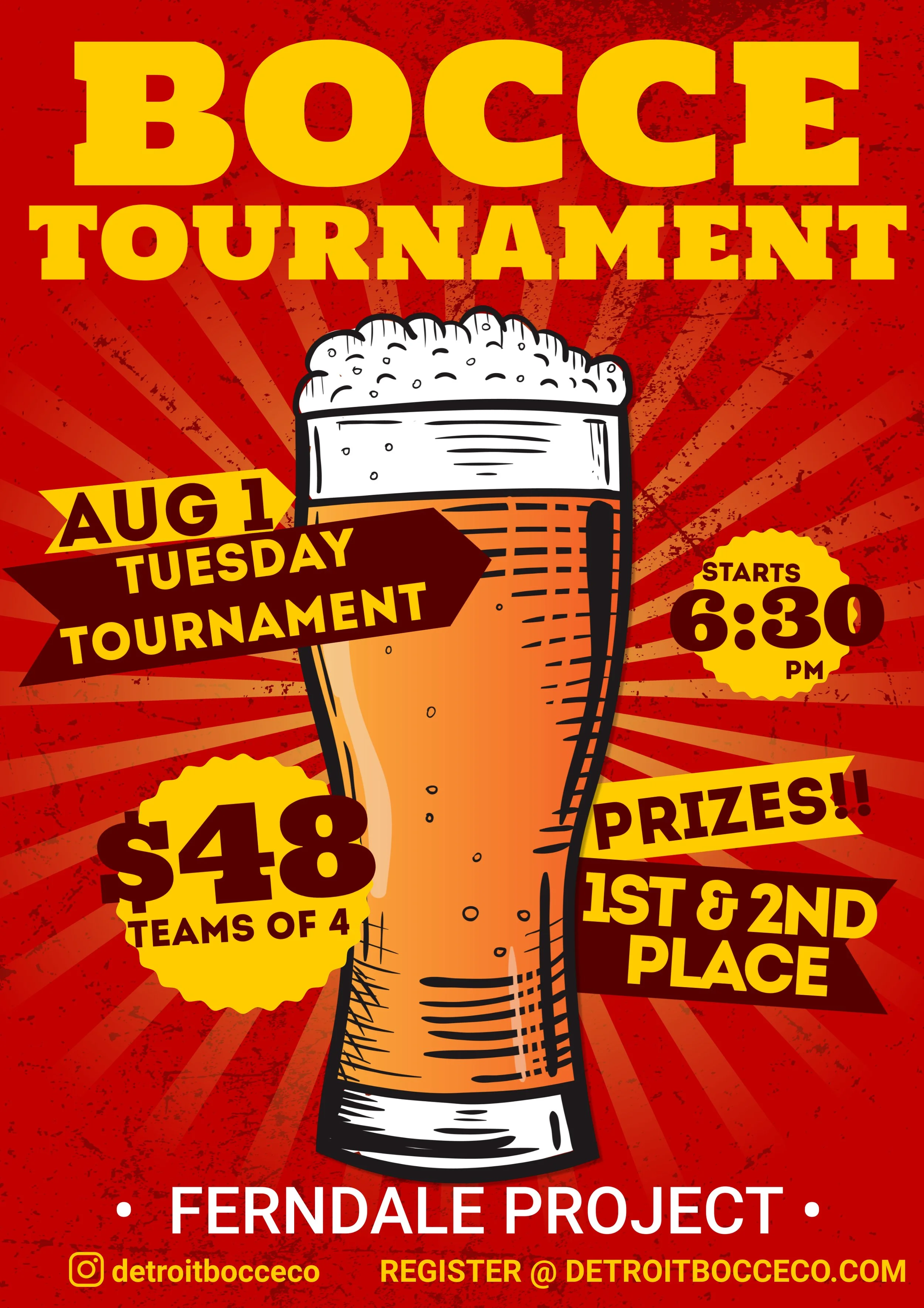 Services 1 — DETROIT BOCCE CO.