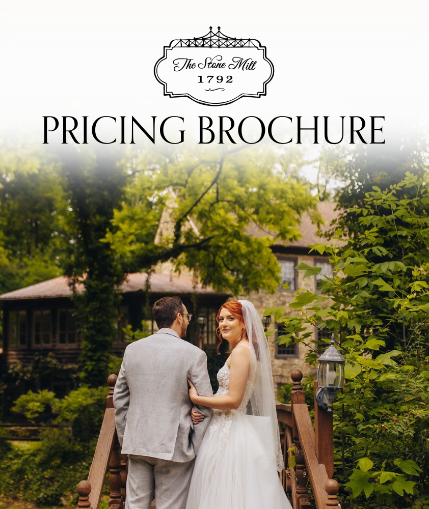 WEDDINGS & EVENTS - The Stone Mill 1792 — The Stone Mill 1792 - Wedding ...
