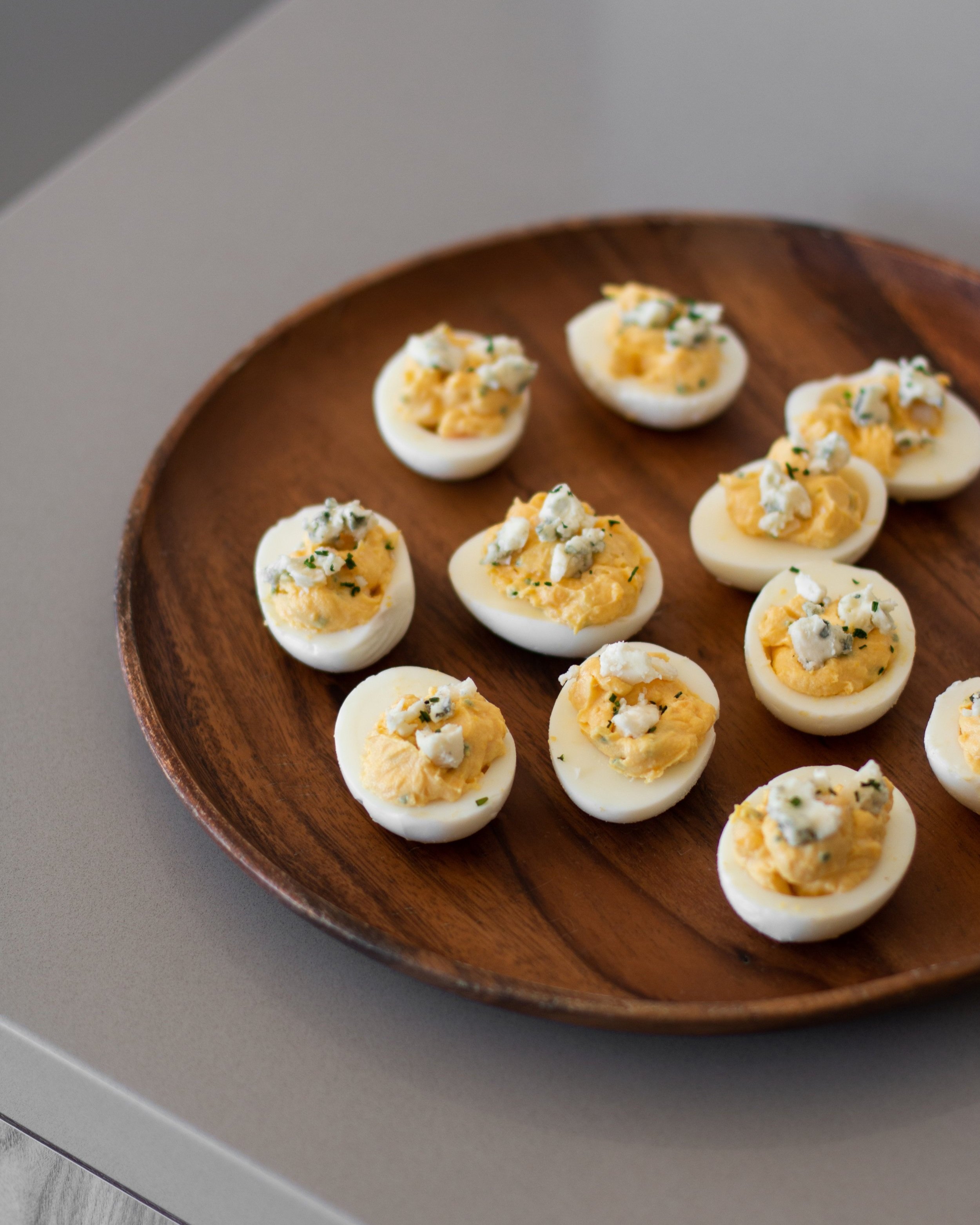 Crème Fraîche Deviled Eggs Recipe — Private Chef | Joshua Tree + Palm ...