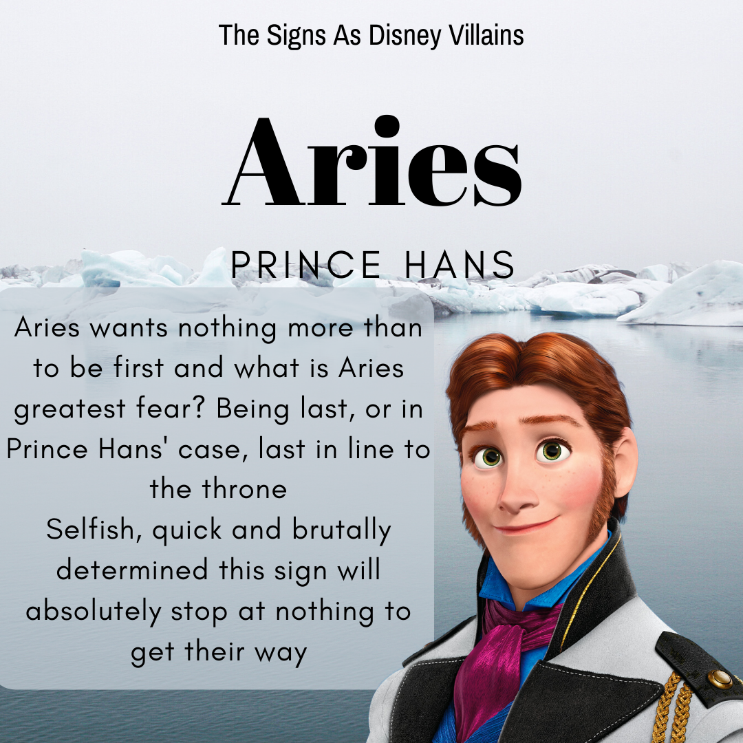The 12 Zodiac Signs As Disney Villains — Suburban Witchery