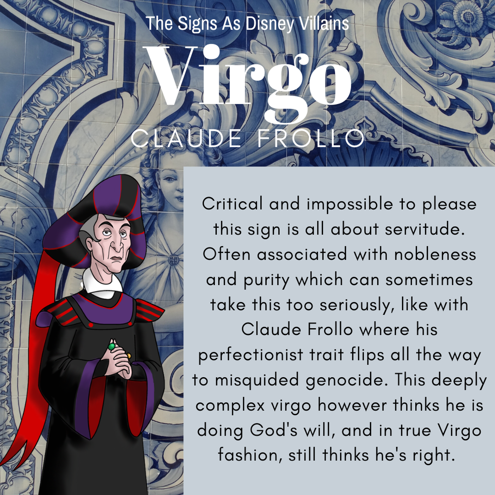 The 12 Zodiac Signs As Disney Villains — Suburban Witchery