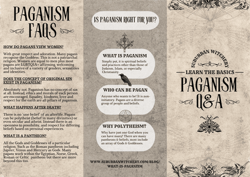 What Is Paganism? — Suburban Witchery