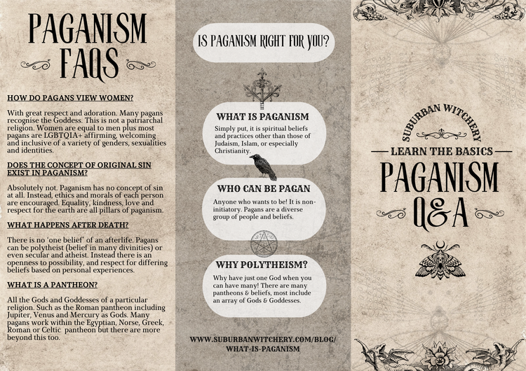 What Is Paganism? — Suburban Witchery