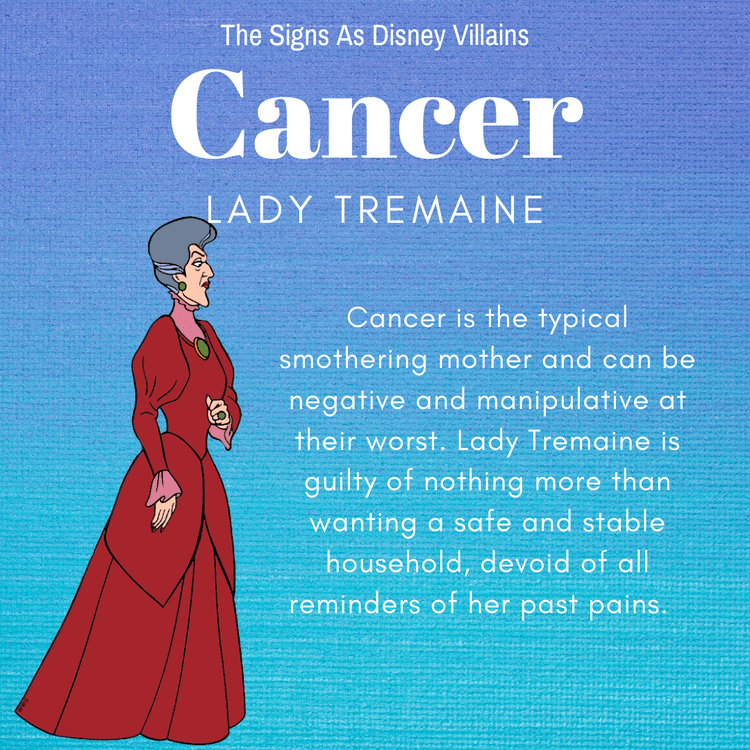 The 12 Zodiac Signs As Disney Villains — Suburban Witchery