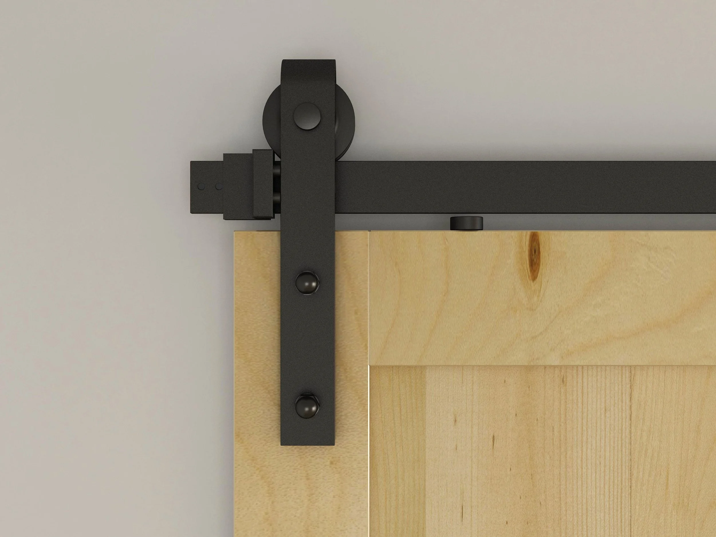 BDR2000- Face Mount Single Wheel — Philadelphia Hardware Group