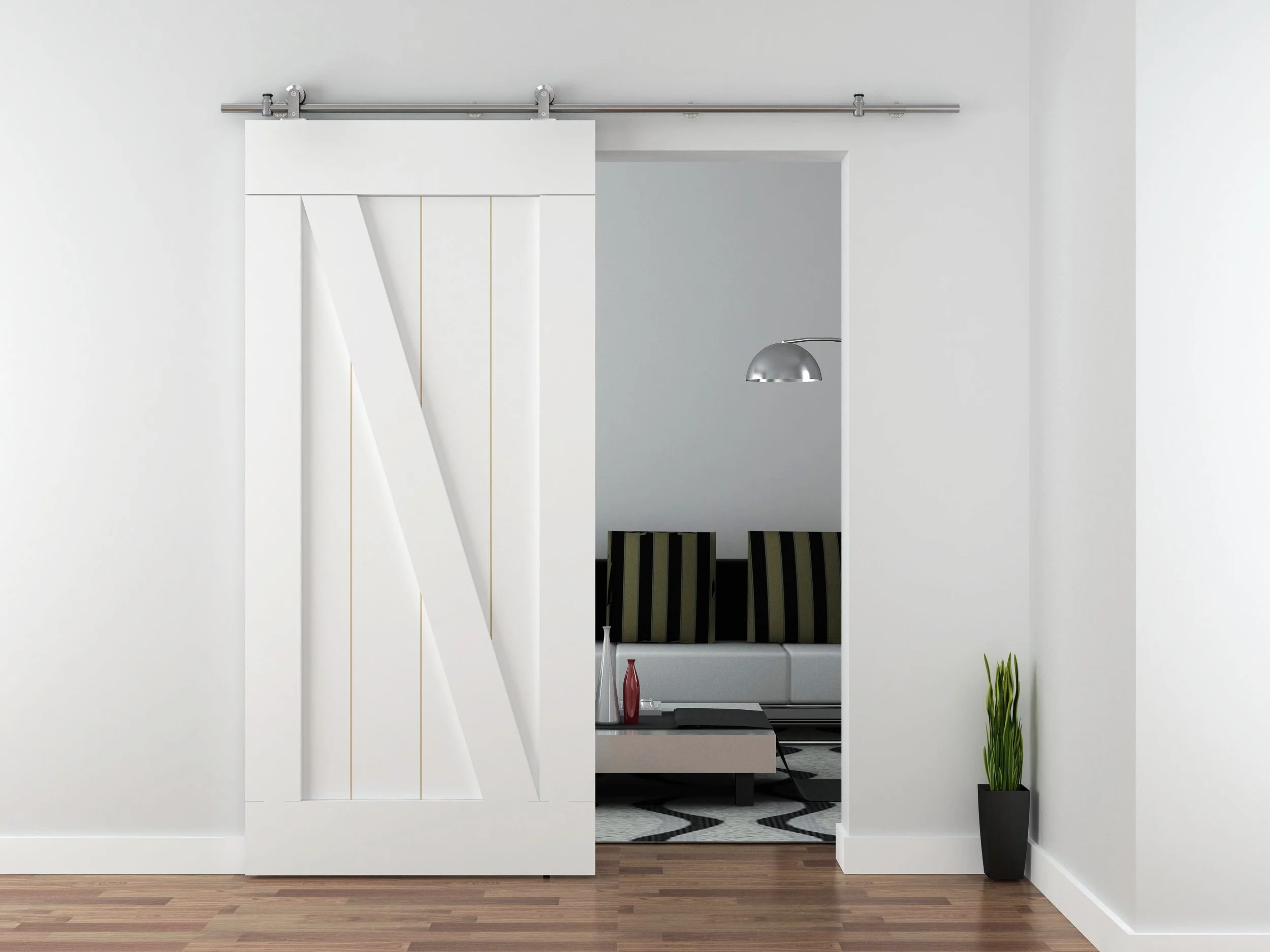 BDR2000- Face Mount Single Wheel — Philadelphia Hardware Group