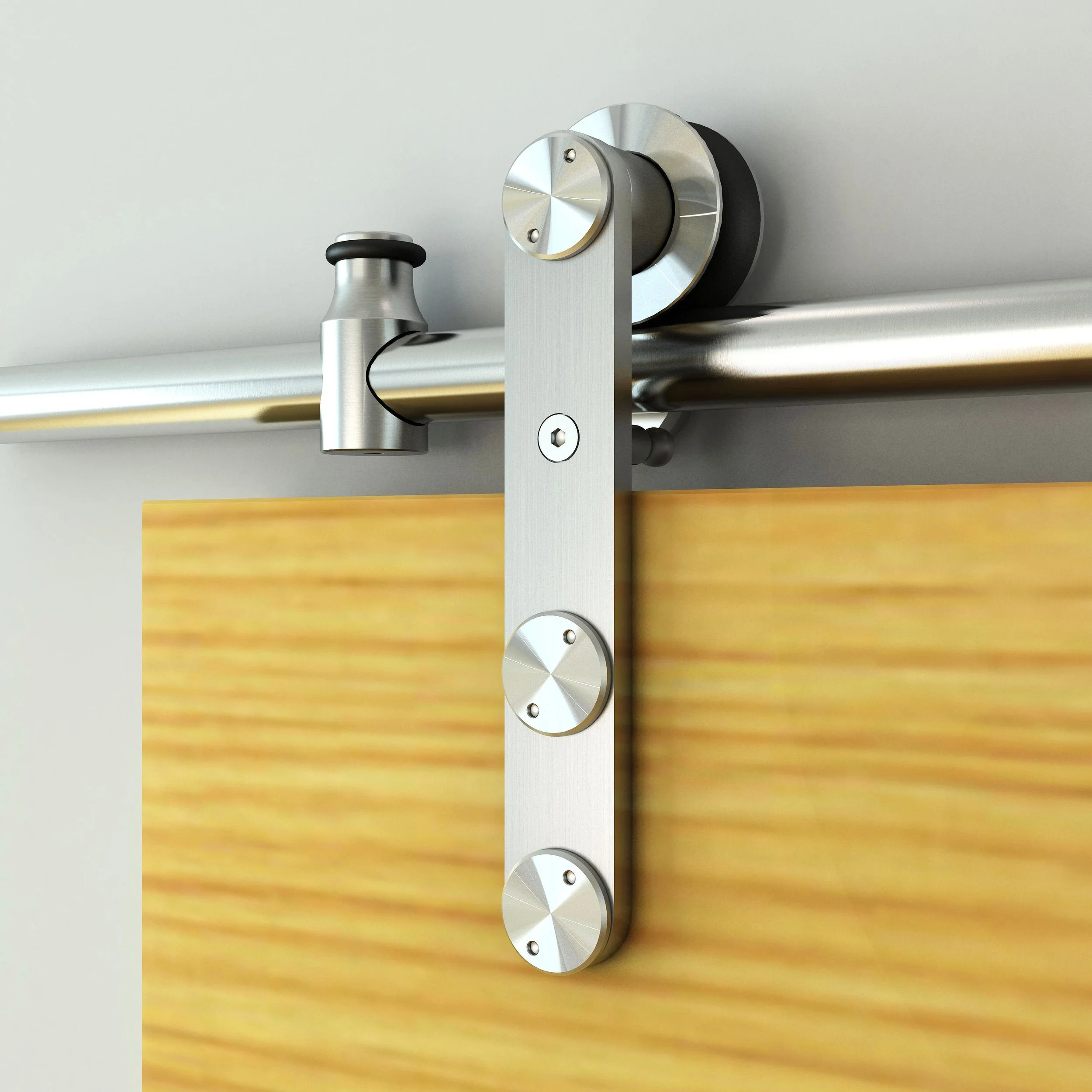 BDR2000- Face Mount Single Wheel — Philadelphia Hardware Group