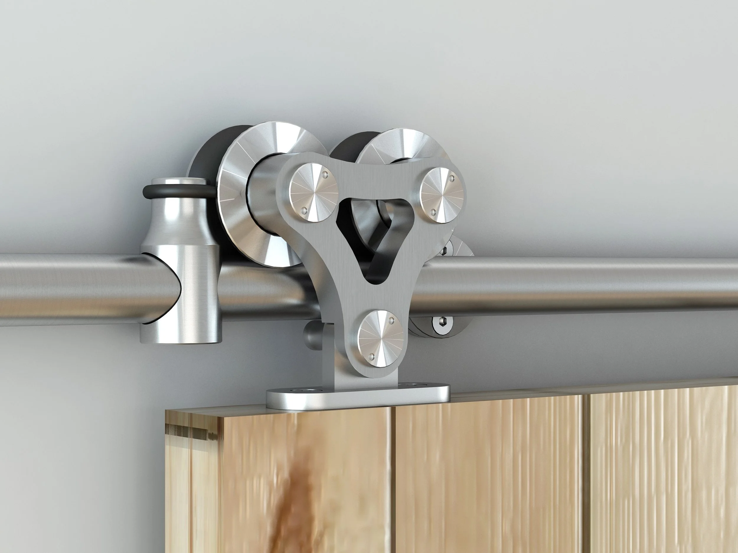 BDR2100- Top Mount Dual Wheel — Philadelphia Hardware Group