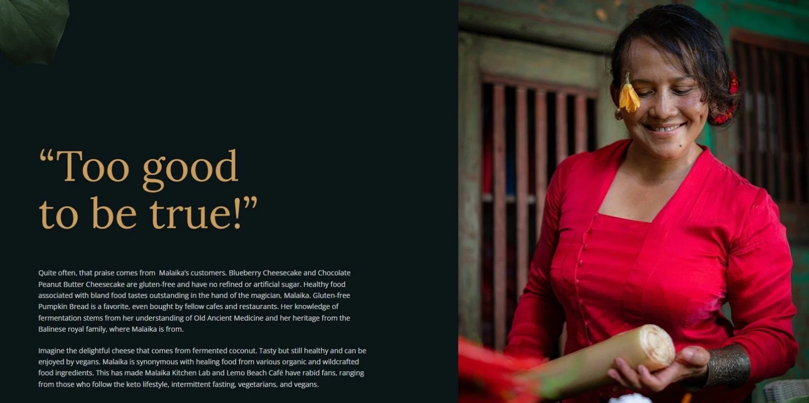 Healthy & Creative Cooking with Chef Malaika (3 Sessions) — Boundless ...
