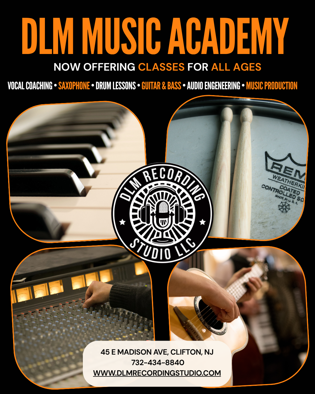 Instrument Courses — DLM RECORDING STUDIO