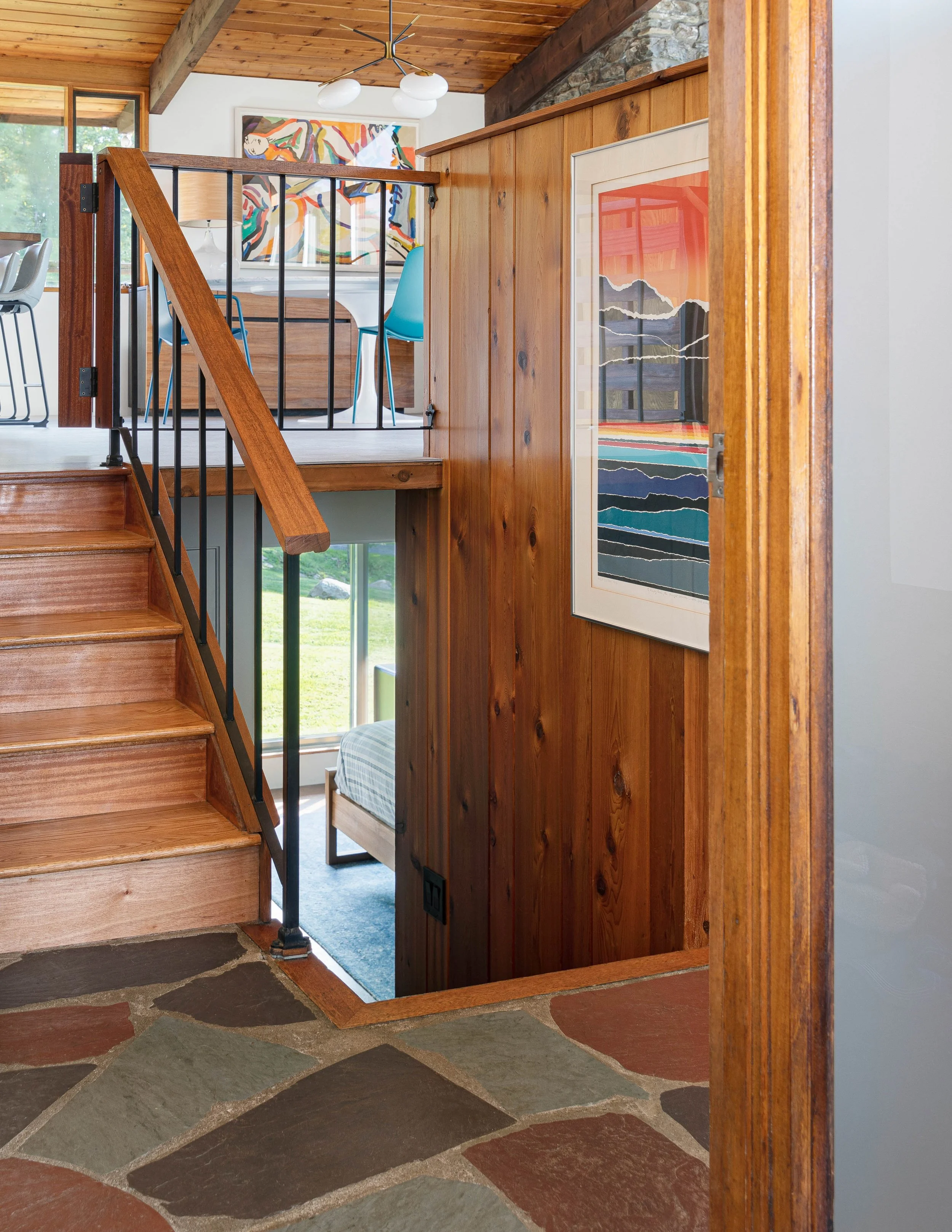 Vermont Deck House — Mid Century Modern Interior Designer - Destination ...
