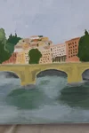 Original Paris Pont au Change in Heart Frame — Nelson Art & Design Co.