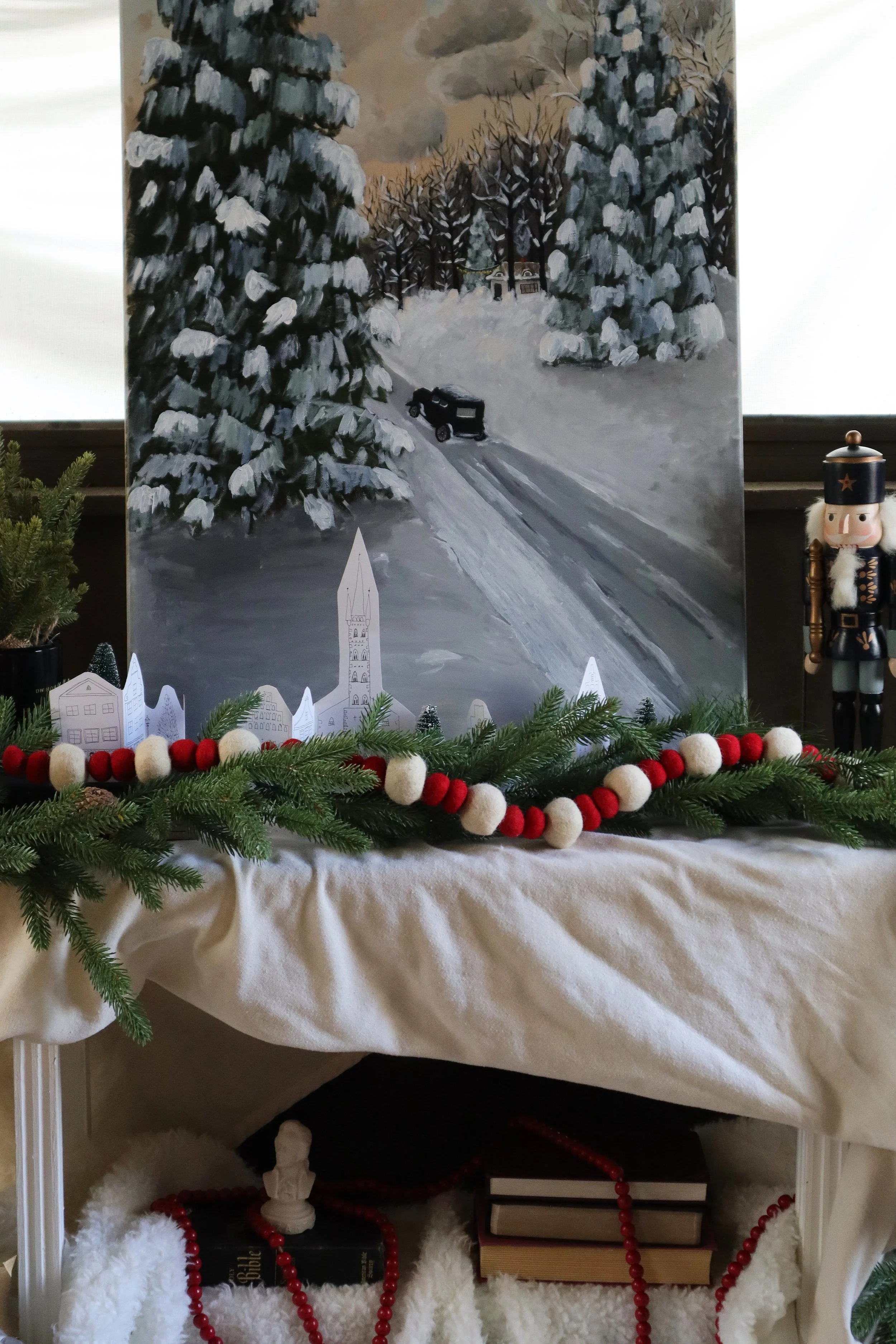German Christmas Village DIY — Nelson Art & Design Co.