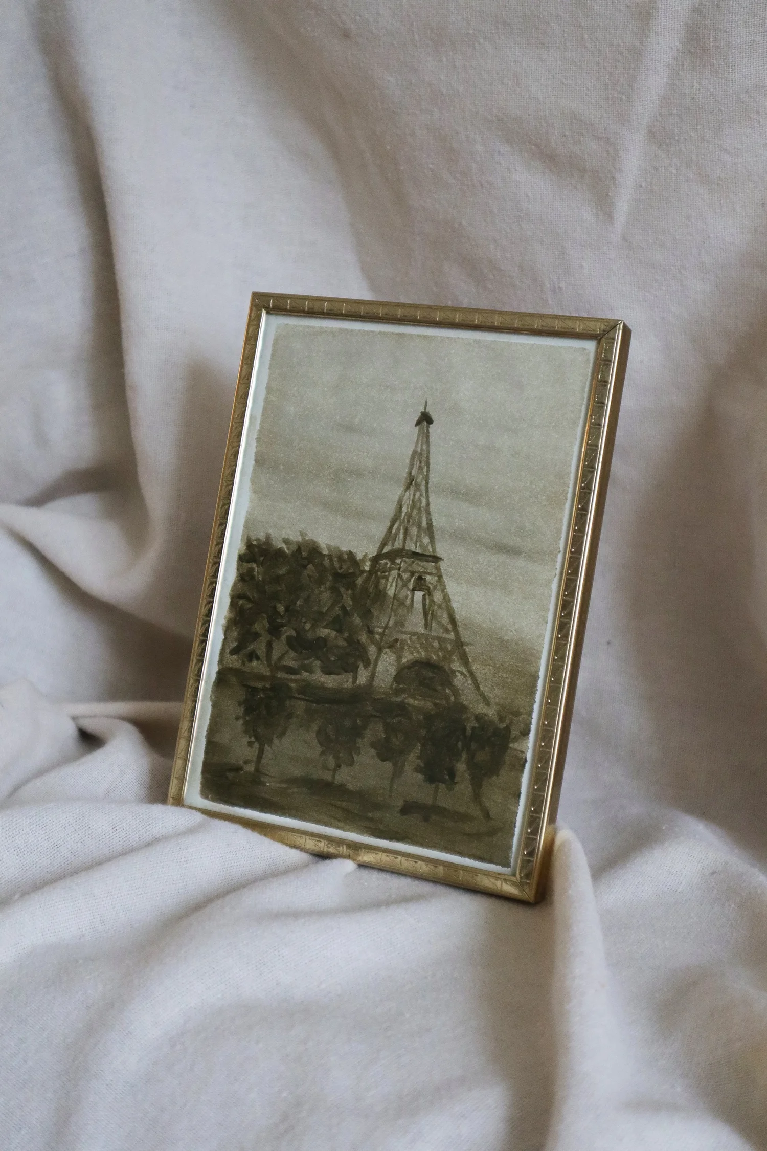 Original Paris Pont au Change in Heart Frame — Nelson Art & Design Co.