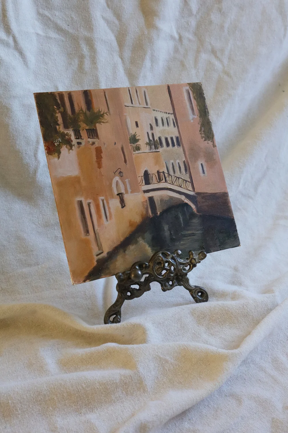 Original Dreaming of Pisa on Tile — Nelson Art & Design Co.