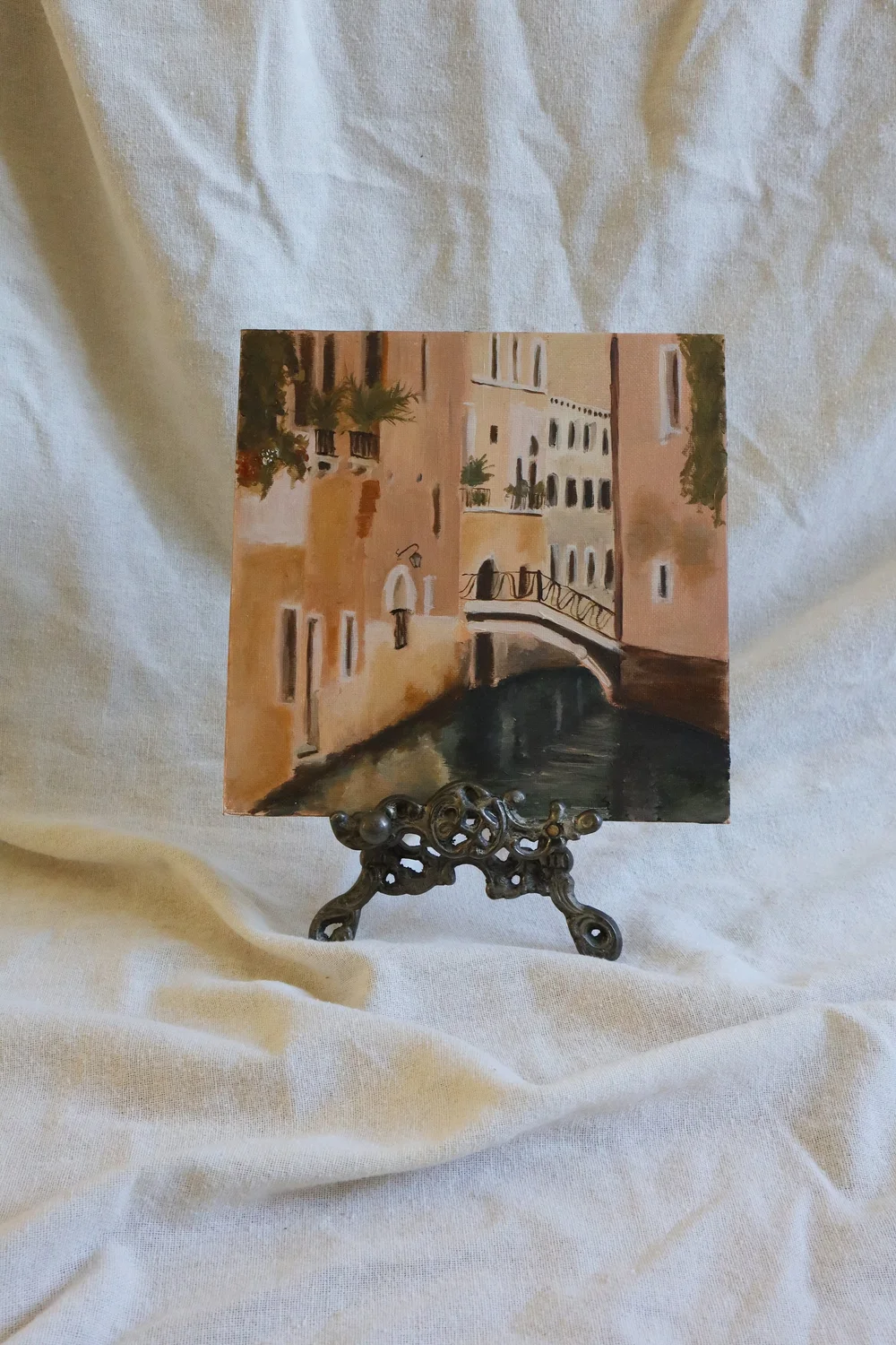 Original Dreaming of Pisa on Tile — Nelson Art & Design Co.