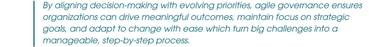 Embracing Agile Governance for Change Management and Organizational ...